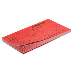 5S Red Tags - Red Tag Area Signs - 5S Red Tag Supplies