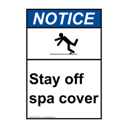 Pool/Spa/Water Safety - ANSI Water Safety Signs and Labels