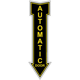 Enter/Exit - Automatic Door Signs and Labels