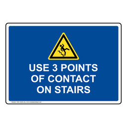 Transportation - Three Point Contact Signs and Labels