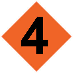 explosive material hazard symbol