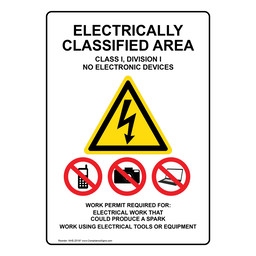 warning electricity