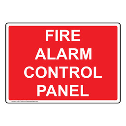 Fire/Emergency - Fire Alarm Signs and Labels