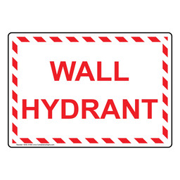 Fire/Emergency - Fire Hose/Hydrant Signs and Labels