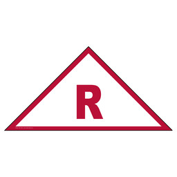 Fire/Emergency - Truss Construction Labels - Roof & Floor Signs