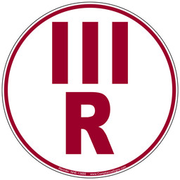 Fire/Emergency - Truss Construction Labels - Roof & Floor Signs