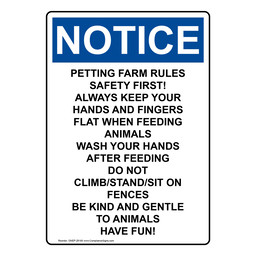 Agricultural - Farm Safety Signs and Labels