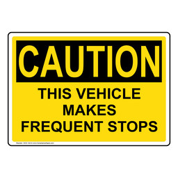 Transportation - OSHA Traffic Safety Signs and Labels