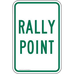 Muster Point Signs - Emergency Assembly Areas - Rally Points