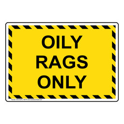 Used Oil and Waste Oil Signs and Labels - Made in the USA