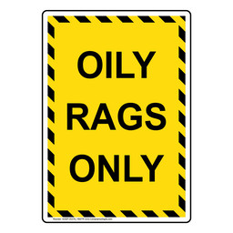 Used Oil and Waste Oil Signs and Labels - Made in the USA