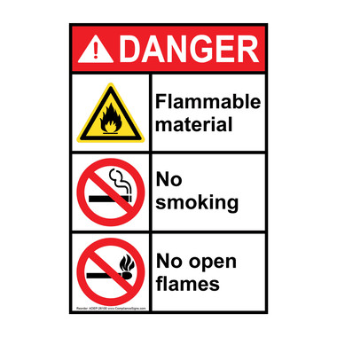 flammable material symbol