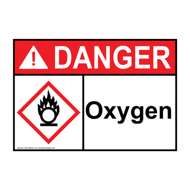 Liquid Oxygen Sign