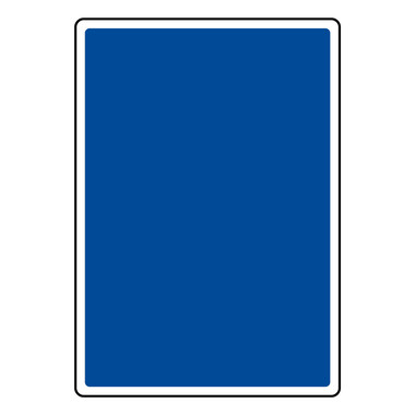 blank rectangle sign
