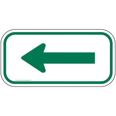 arrow green left