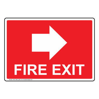 exit symbol text