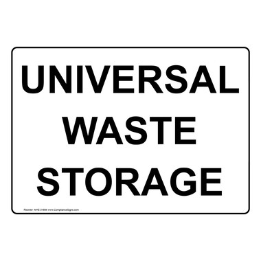 universal waste codes
