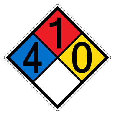 diamond warning sign