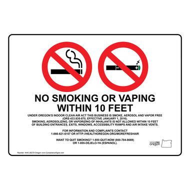 smoking before a c section