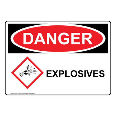 Ghs Explosives Label GHS Label & Pictogram Poster Promotes Workplace