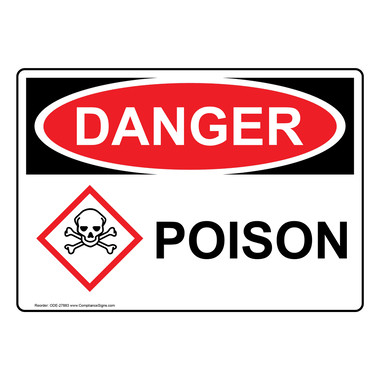 poison hazard examples