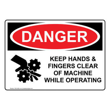 Severed Fingers Symbol Label Labelsym23a Machine Safety