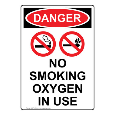 Osha Oxygen Signs Free Printable Oxygen In Use Sign | Template
