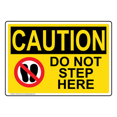 do not step