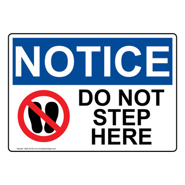 do not step