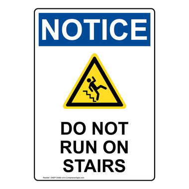 do not run symbol