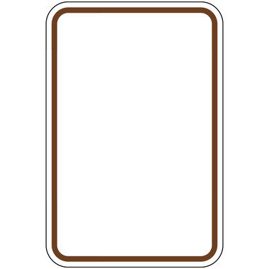 brown background sign