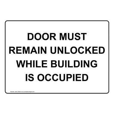 occupied sign printable