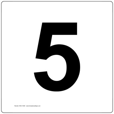 5 sign