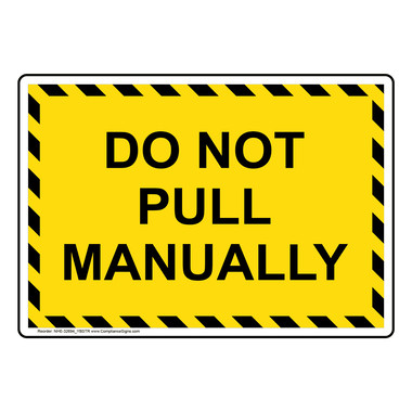 Pull Safety Signs Pull To Open Arrow Back Sign | UK Safety Store