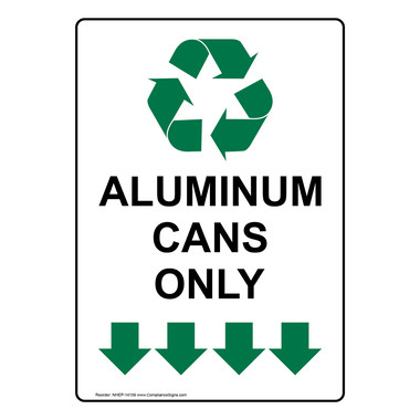recycle cans only