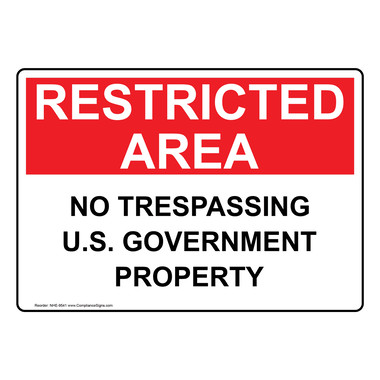 restrictions sign