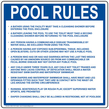 pool safety rule