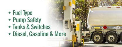 Fuel Safety Signs - Diesel - Gasoline - Spills - Tanks - Pumps - DOT