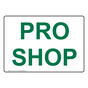 Recreation Golf Sign - Pro Shop