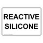 Hazmat Hazardous Material Sign - Reactive Silicone