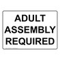 Industrial Notices Muster Point Sign - Adult Assembly Required