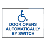 Enter/Exit - Automatic Door Signs and Labels