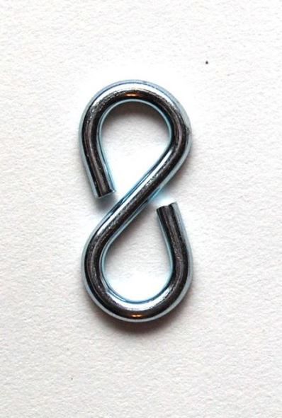 1 inch Metal S-Hooks 25 pk - 5S Product