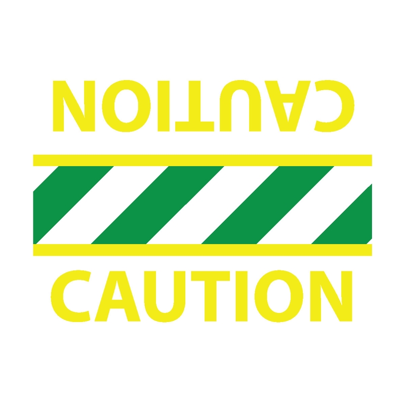 Caution Crosswalk - Sign Projector GOBO Lens - Green