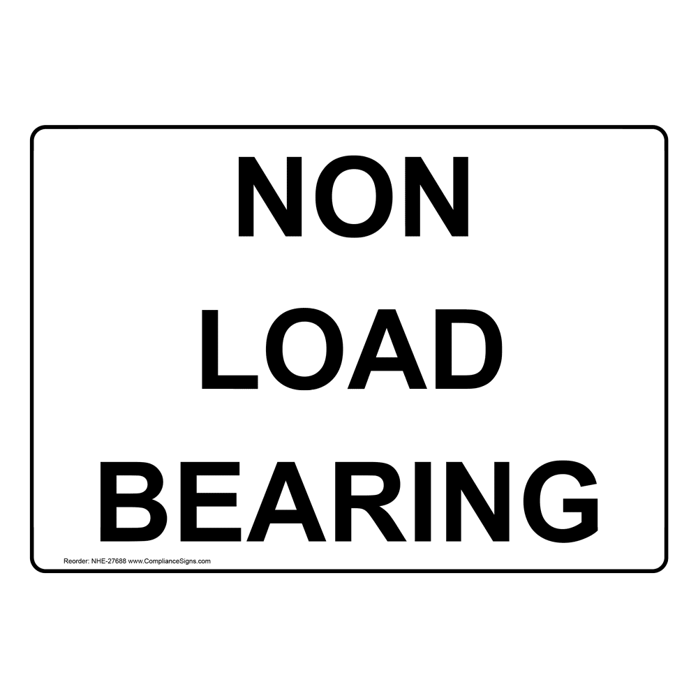 Worksite Construction Sign Non Load Bearing Worksite Construction Sign Non Load Bearing