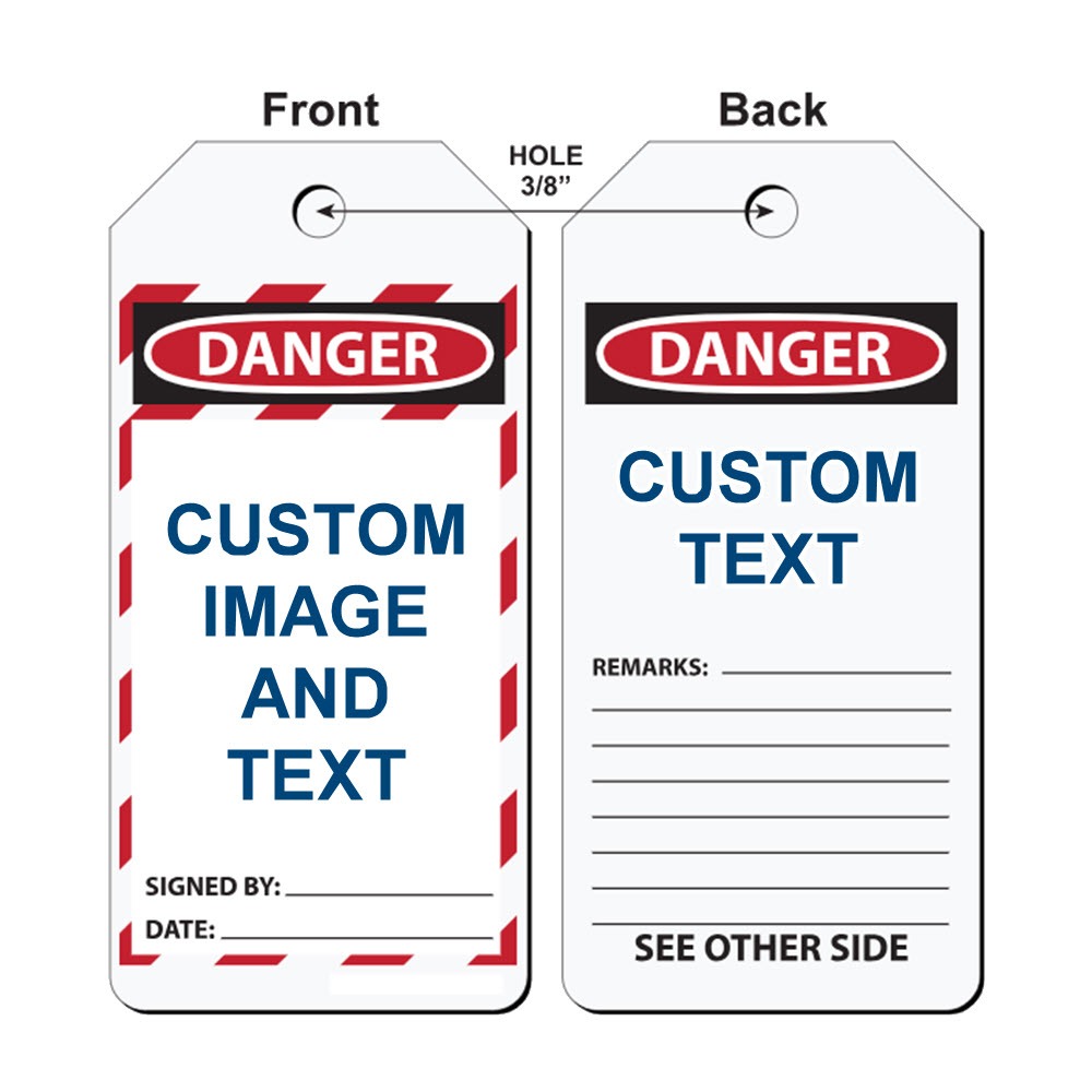 Custom OSHA & ANSI Safety Tags | Design Online