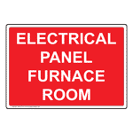 Electrical - Electrical Panel Signs and Labels