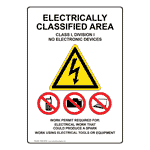 Electrical - Voltage & Shock Hazard Signs and Labels