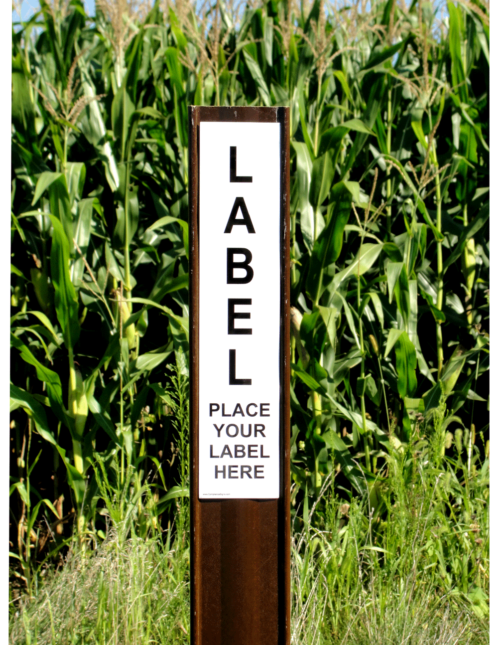 Utility Marker Post - Brown - Strong Flexible Composite