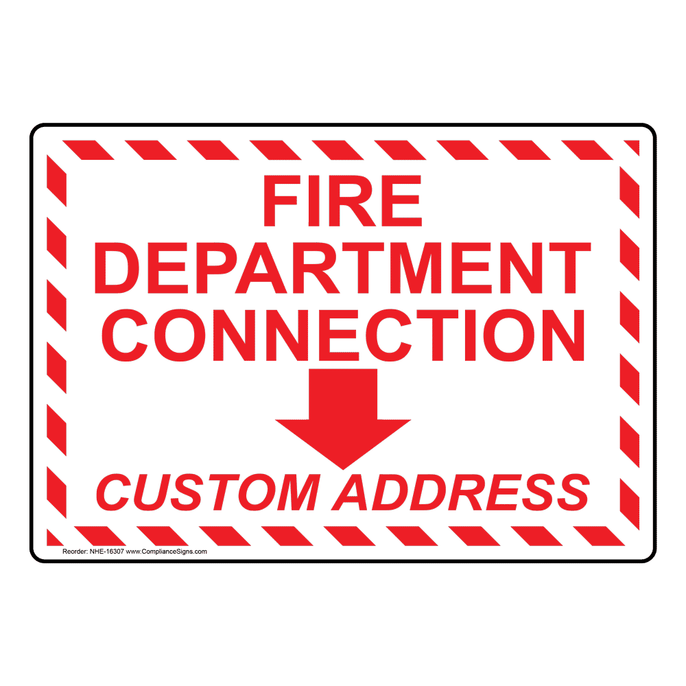 Fire Department Sign